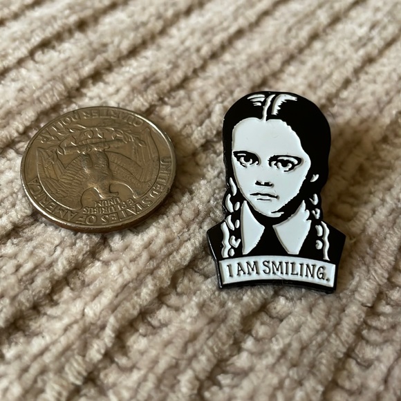 no brand | Jewelry | Wednesday Adams Pin | Poshmark